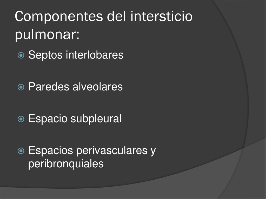 PPT - ENFERMEDADES PULMONARES INTERSTICIALES DIFUSAS (EPID) PowerPoint ...