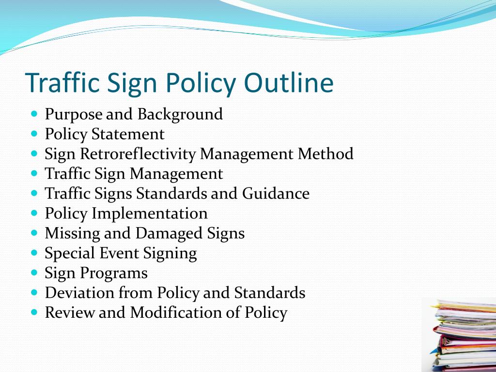 PPT - St. Louis County Proposed Traffic Sign Policy PowerPoint ...