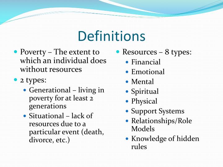 PPT - A framework for understanding Poverty PowerPoint Presentation ...