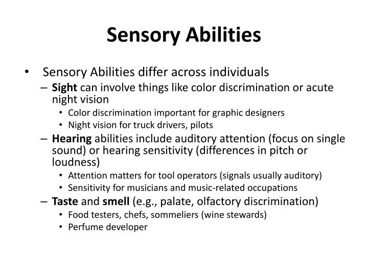PPT - Sensation and Perception in the Workplace PowerPoint Presentation ...