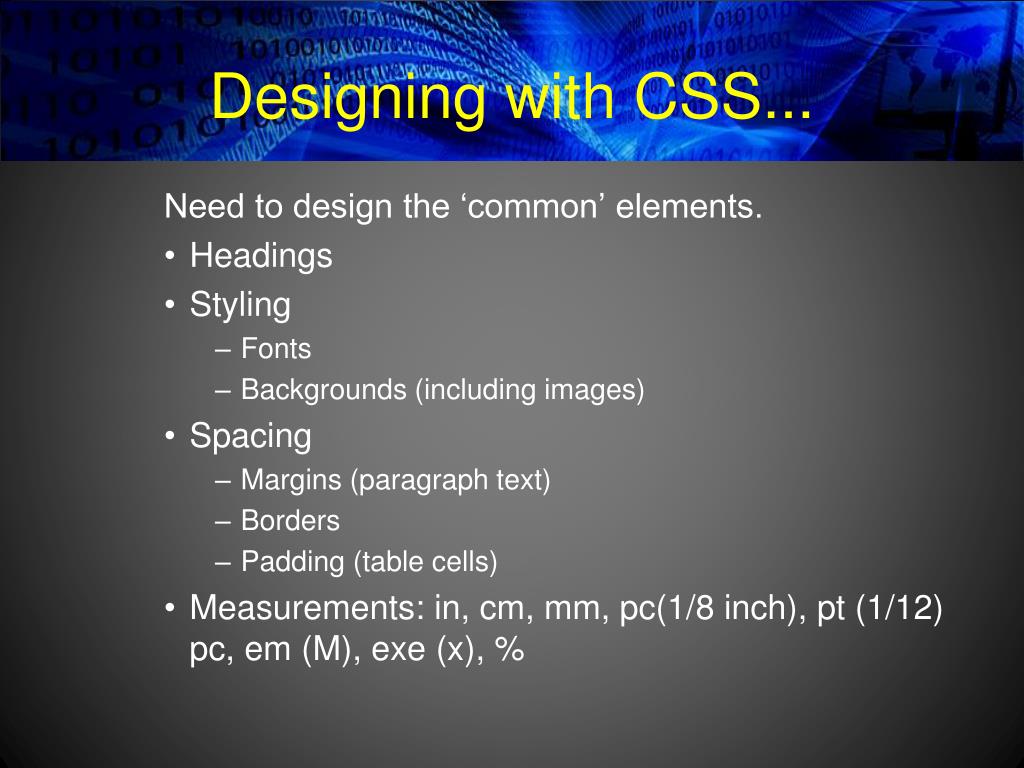PPT - Unit 20 - Client Side Customisation of Web Pages PowerPoint ...