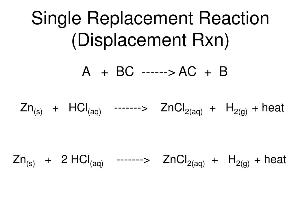 PPT - Types of Chemical Reactions PowerPoint Presentation, free ...