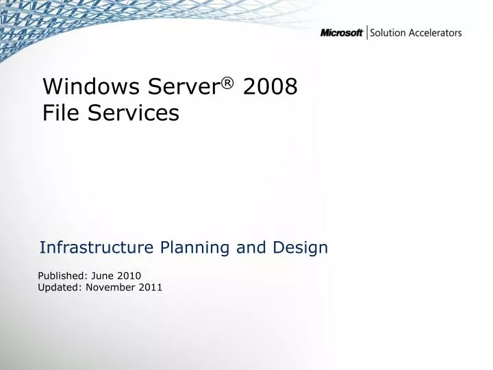 PPT - Infrastructure Planning and Design PowerPoint Presentation, free ...