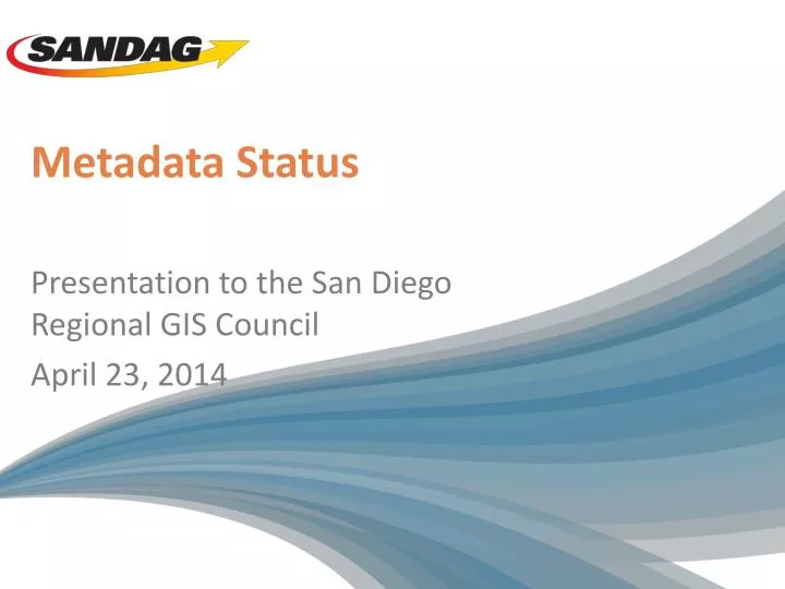 PPT - Metadata Status PowerPoint Presentation, free download - ID:2934887