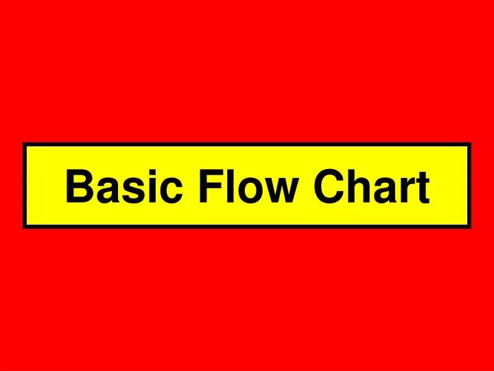PPT - Basic Flow Chart PowerPoint Presentation, free download - ID:2934907