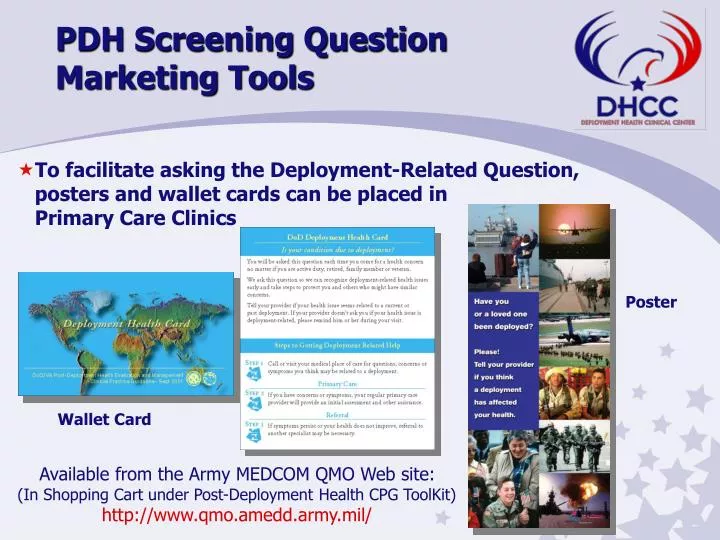 PPT - PDH Screening Question Marketing Tools PowerPoint Presentation ...