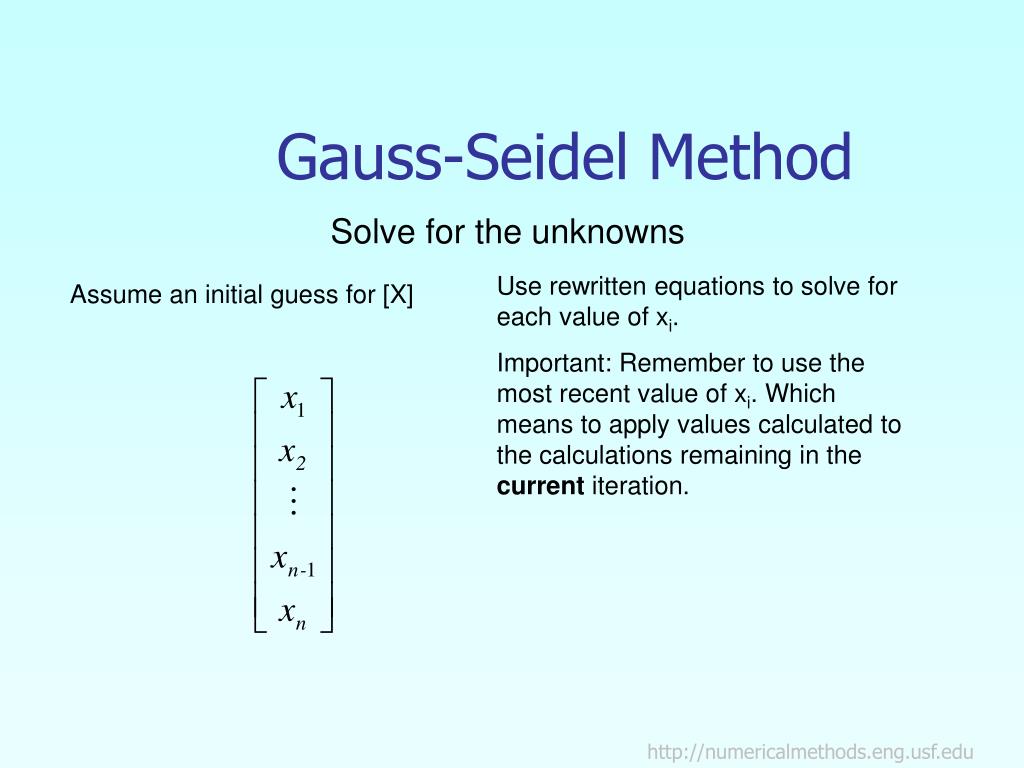 Gauss seidel code in python - fameplm Gauss seidel code in python - fameplm