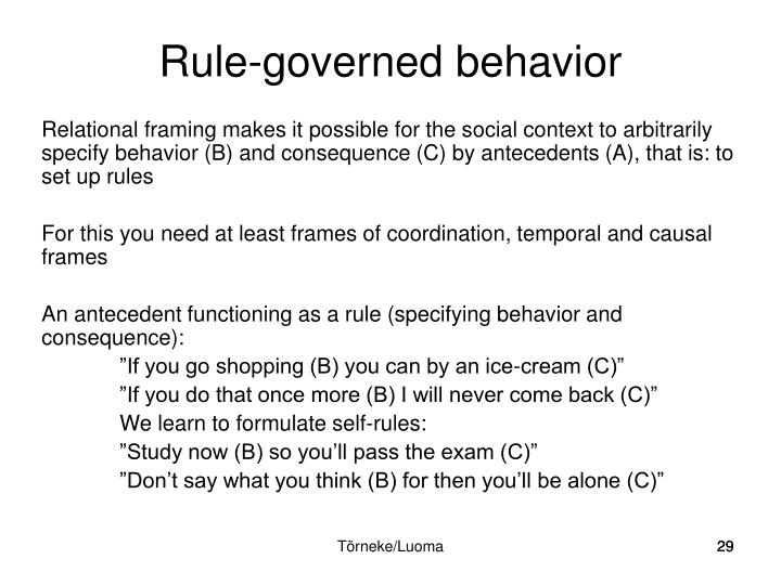 PPT - Relational Frame Theory PowerPoint Presentation - ID:2935516