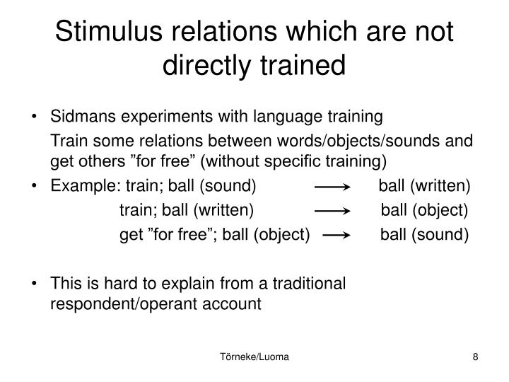 PPT - Relational Frame Theory PowerPoint Presentation - ID:2935516