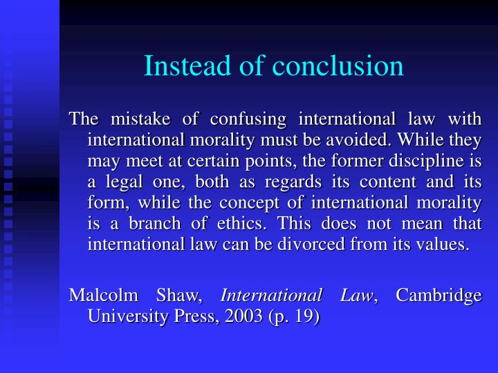 PPT - The Legal Character of International Law PowerPoint Presentation ...