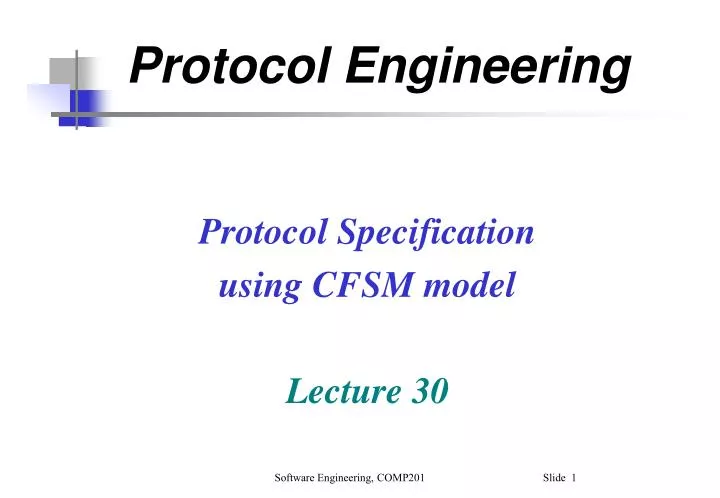 PPT - Protocol Engineering PowerPoint Presentation, free download - ID ...