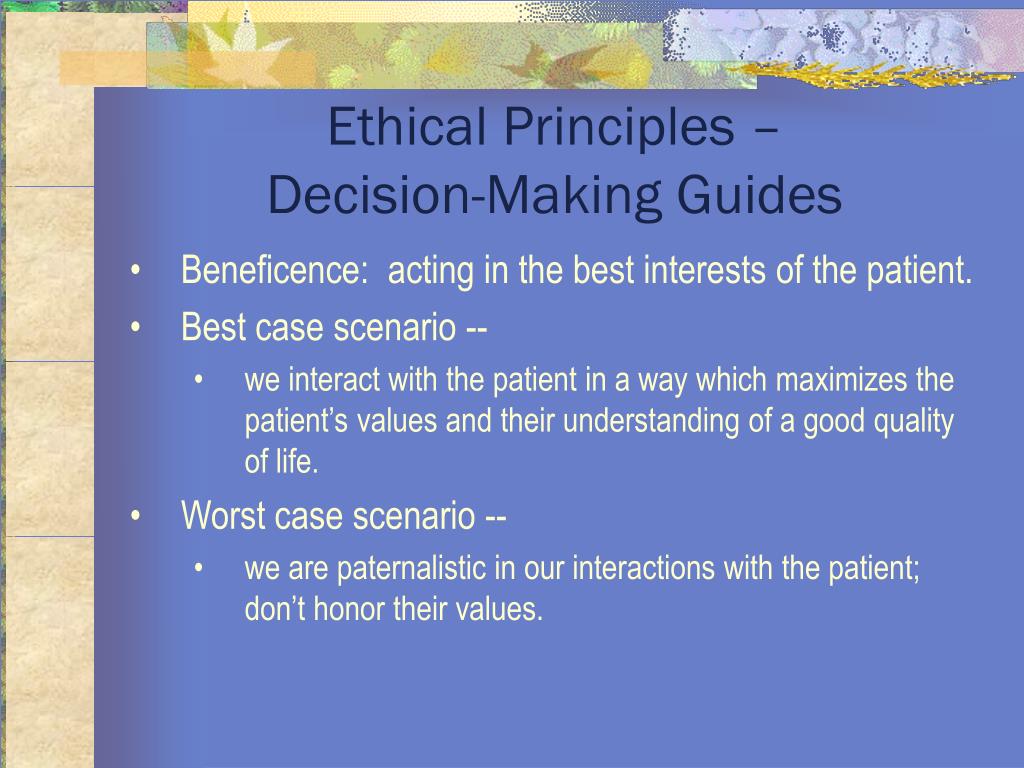 Ethical decisions - magnetpikol Ethical decisions - magnetpikol