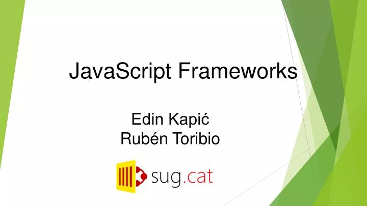 PPT - JavaScript Frameworks PowerPoint Presentation, free download - ID ...