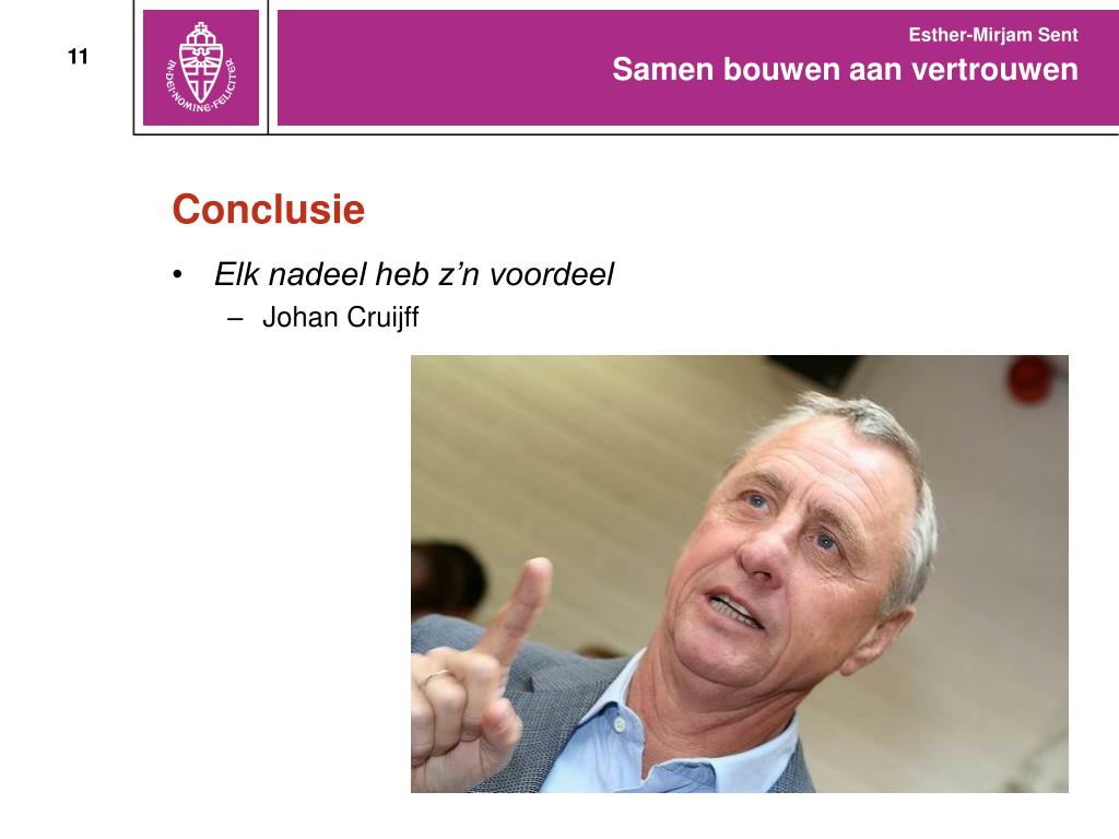 PPT - Samen bouwen aan vertrouwen: het economisch belang van sociale ...