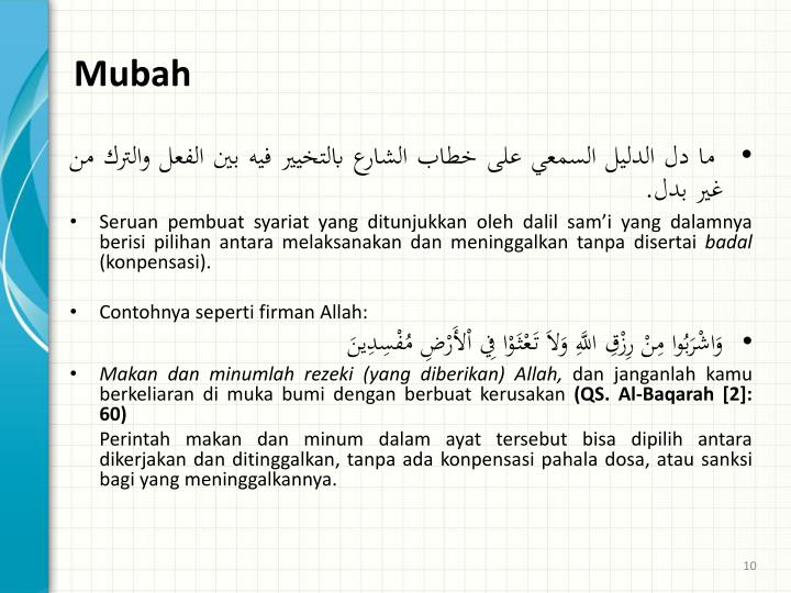 PPT - hukum syara definisi dan deskripsi PowerPoint Presentation - ID ...