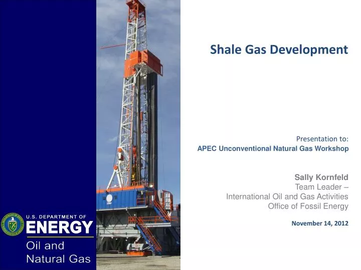 PPT - Shale Gas Development PowerPoint Presentation, free download - ID ...