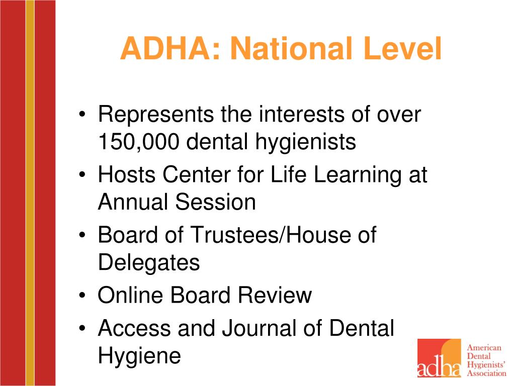 PPT - American Dental Hygienists’ Association PowerPoint Presentation ...