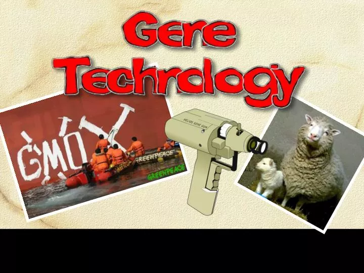 PPT - What is Gene Technology? PowerPoint Presentation, free download ...