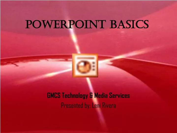 PPT - PowerPoint Basics PowerPoint Presentation, free download - ID:2938577