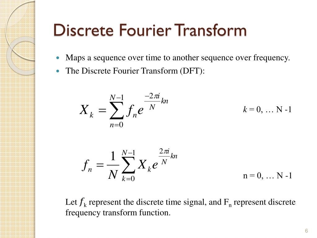Ppt Parallel Fast Fourier Transform Ryan Liu Powerpoint Presentation
