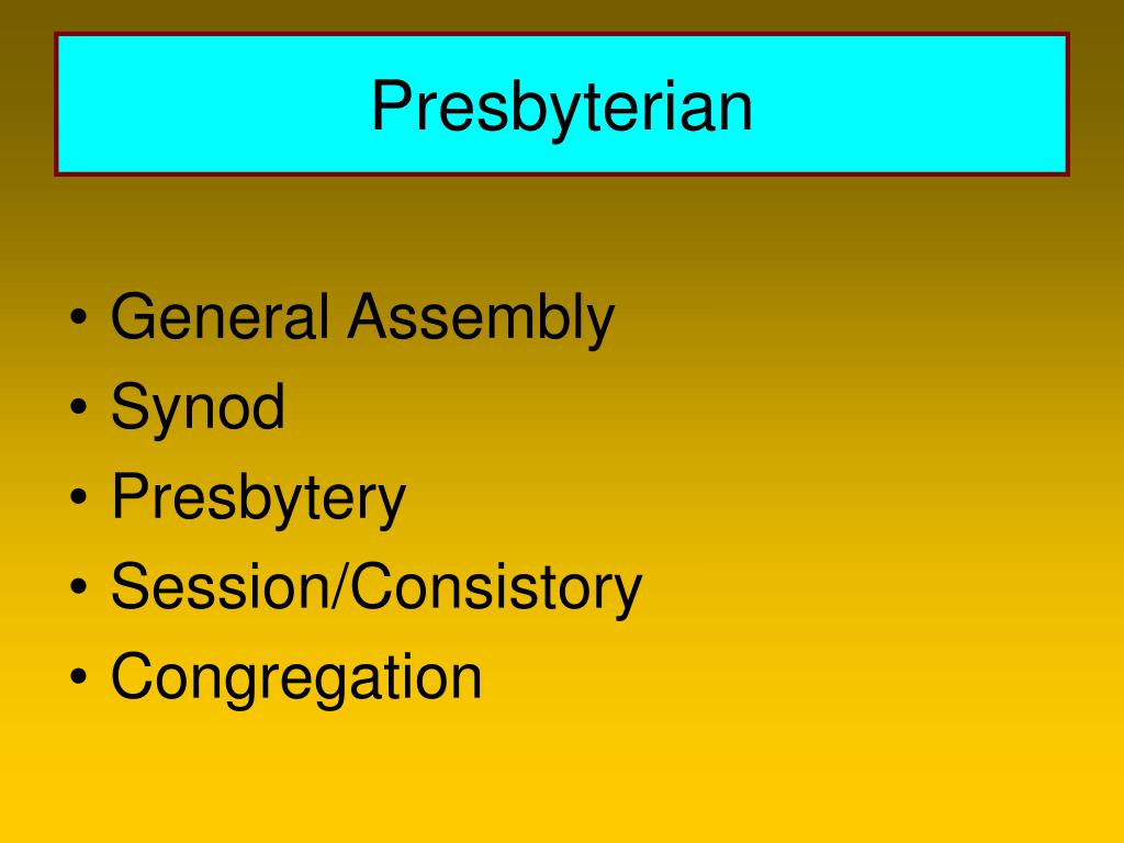 PPT - The Historical Forms of Church Government PowerPoint Presentation ...