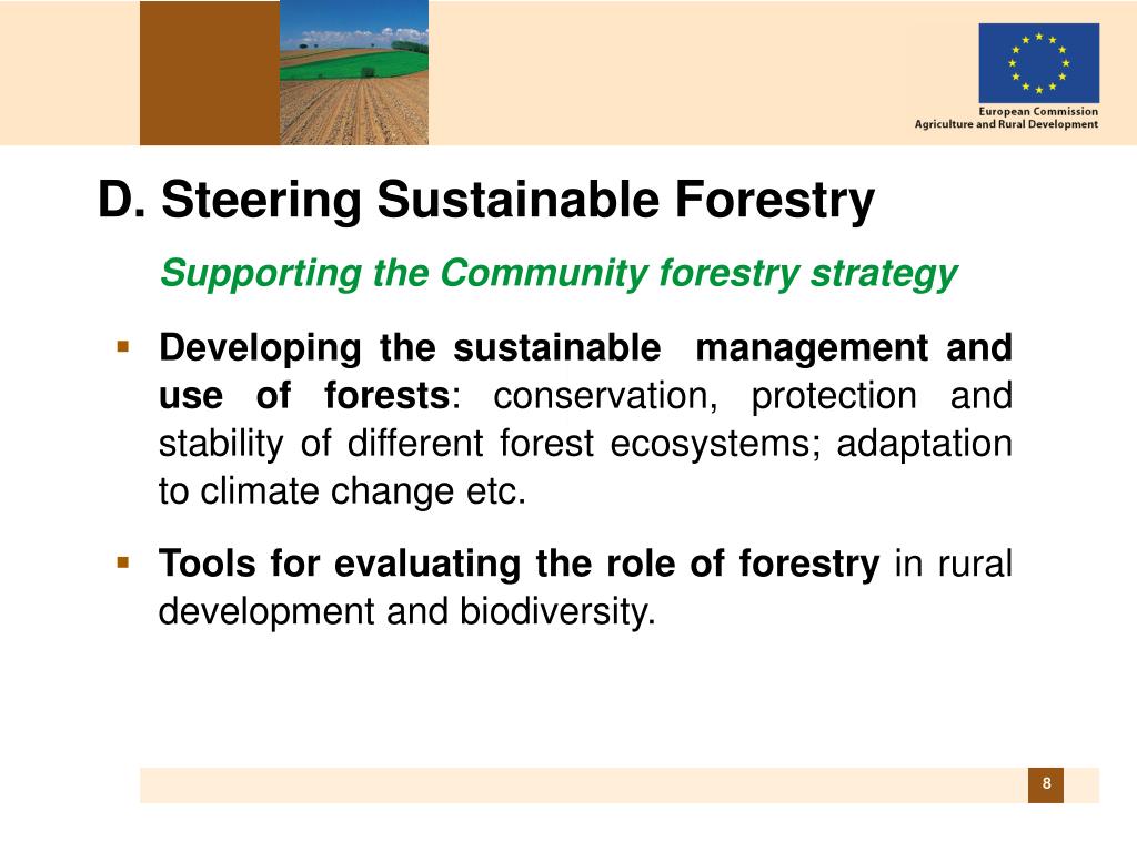 PPT - SCIENCE,SUSTAINABLE AGRICULTURE AND RURAL DEVELOPMENT IN THE E.U ...