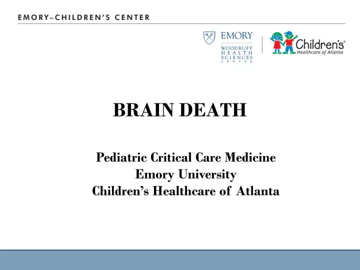 PPT - BRAIN DEATH PowerPoint Presentation, free download - ID:2939043
