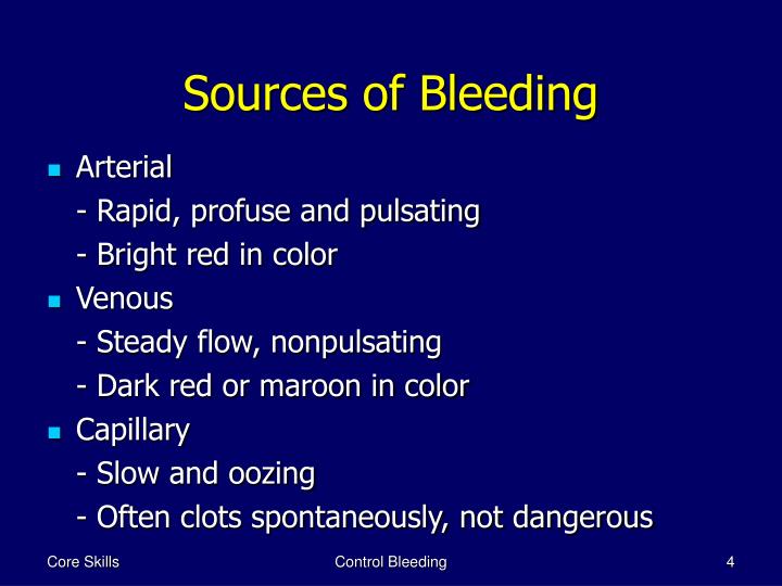 PPT - HEMORRHAGE CONTROL PowerPoint Presentation - ID:2939518