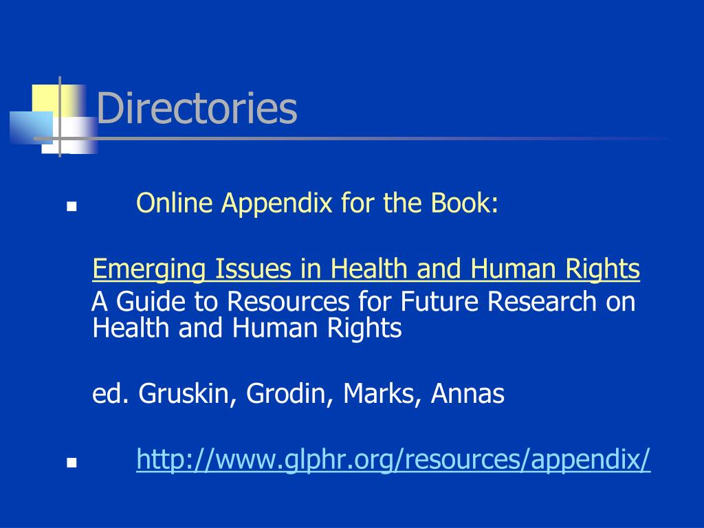 PPT - Health and Human Rights Education PowerPoint Presentation, free ...