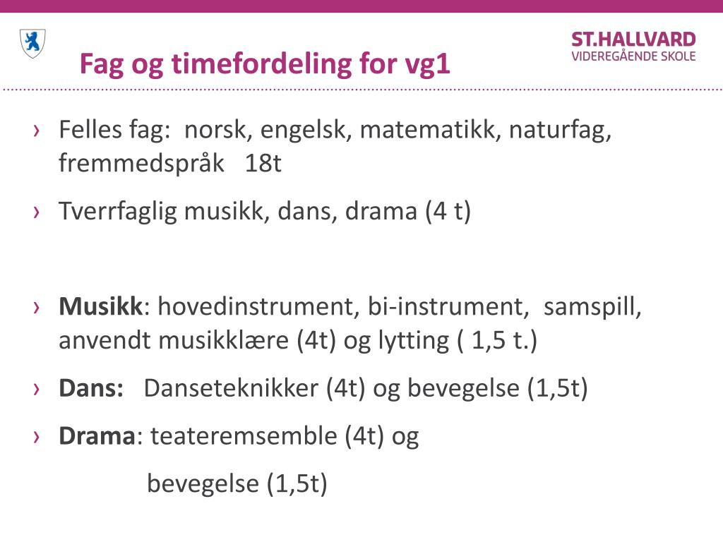 PPT - Velkommen til ST. HALLVARD VGS PowerPoint Presentation, free ...