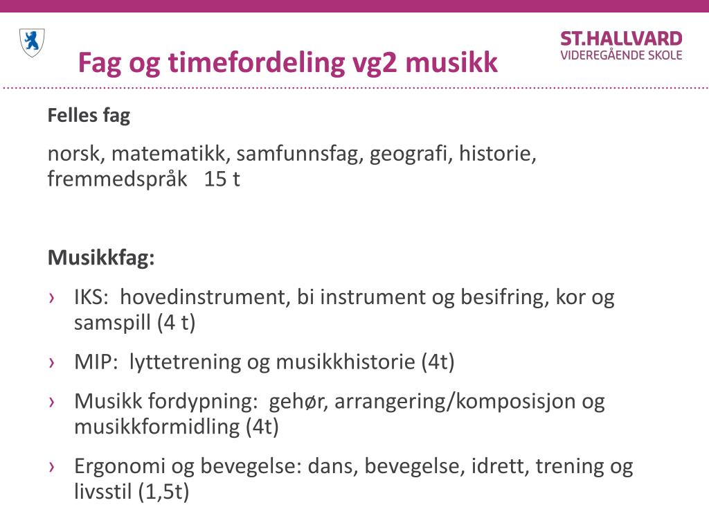 PPT - Velkommen til ST. HALLVARD VGS PowerPoint Presentation, free ...
