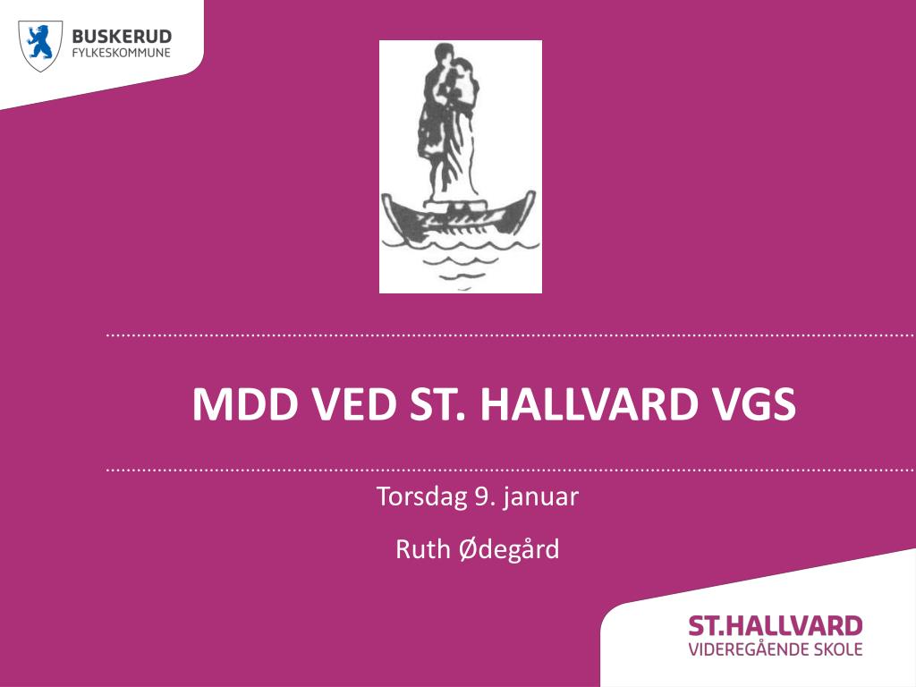 PPT - Velkommen til ST. HALLVARD VGS PowerPoint Presentation, free ...