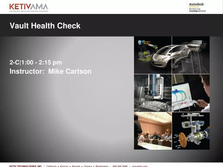 PPT - Vault Health Check PowerPoint Presentation, free download - ID ...