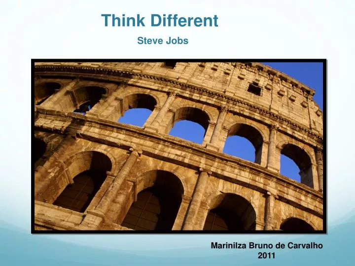 PPT - Think Different Steve Jobs PowerPoint Presentation, free download ...