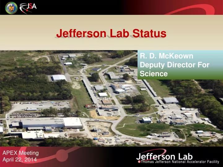 PPT - Jefferson Lab Status PowerPoint Presentation, free download - ID ...
