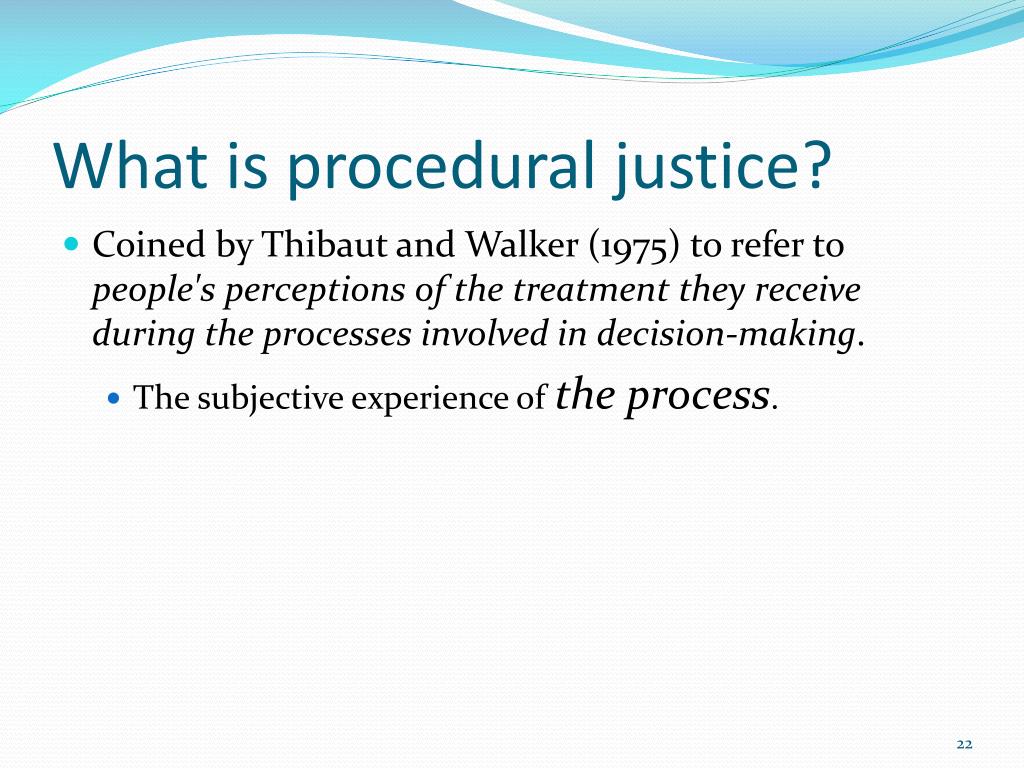 PPT - Procedural Justice and Legitimacy SPIAA 2014, Tampa, Florida ...