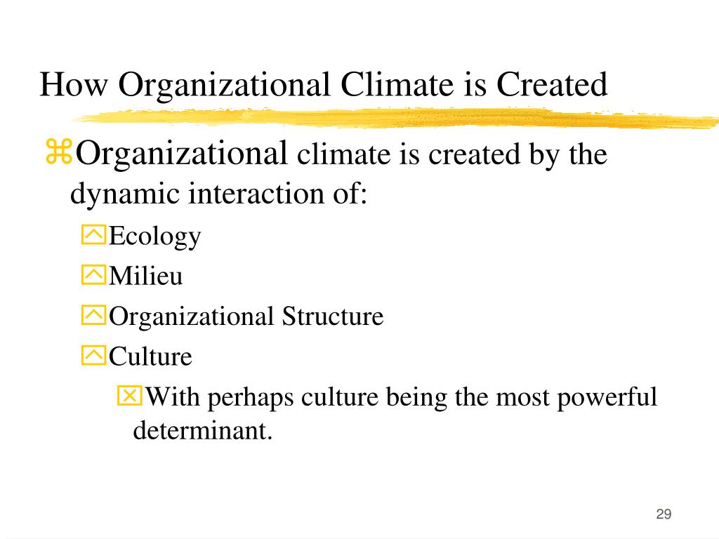 PPT - Organizational Culture, Climate and Change PowerPoint ...