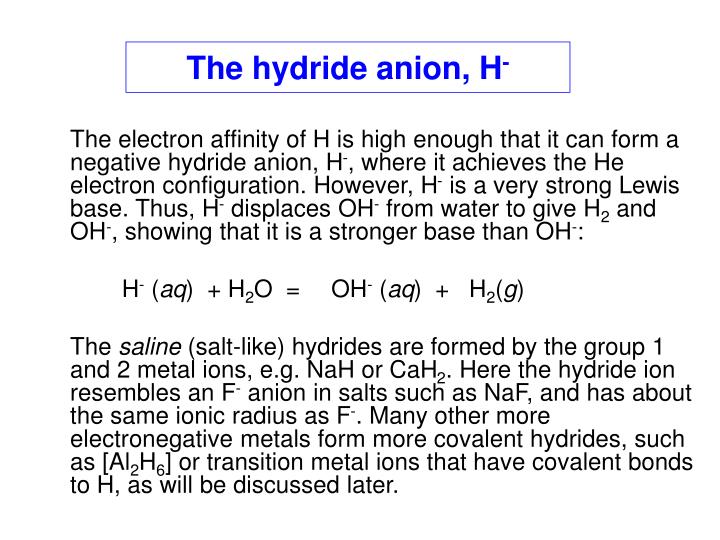 PPT - Lecture 14. Chemistry of Groups I, II, III and IV PowerPoint ...