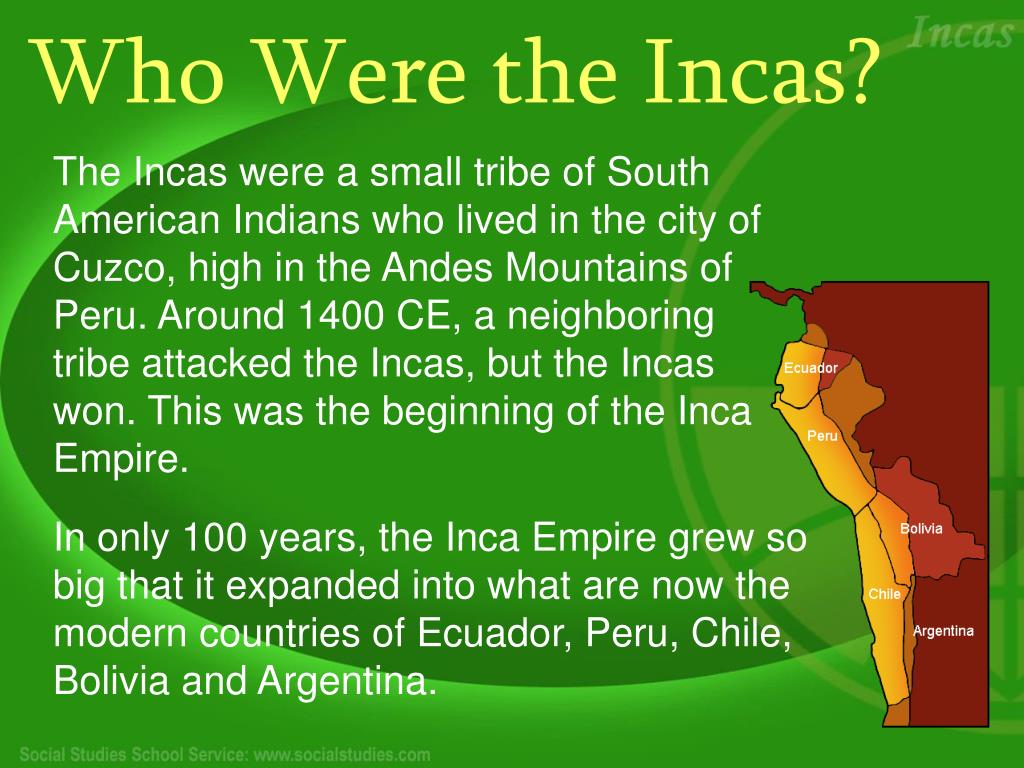 PPT - The Incredible Incas: Children of the Sun PowerPoint Presentation ...