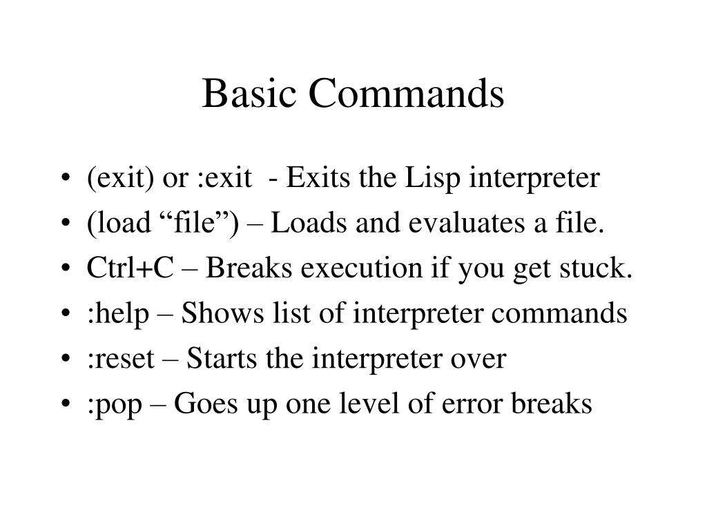 PPT - Getting Started with Lisp PowerPoint Presentation, free download ... PPT - Getting Started with Lisp PowerPoint Presentation, free download ...