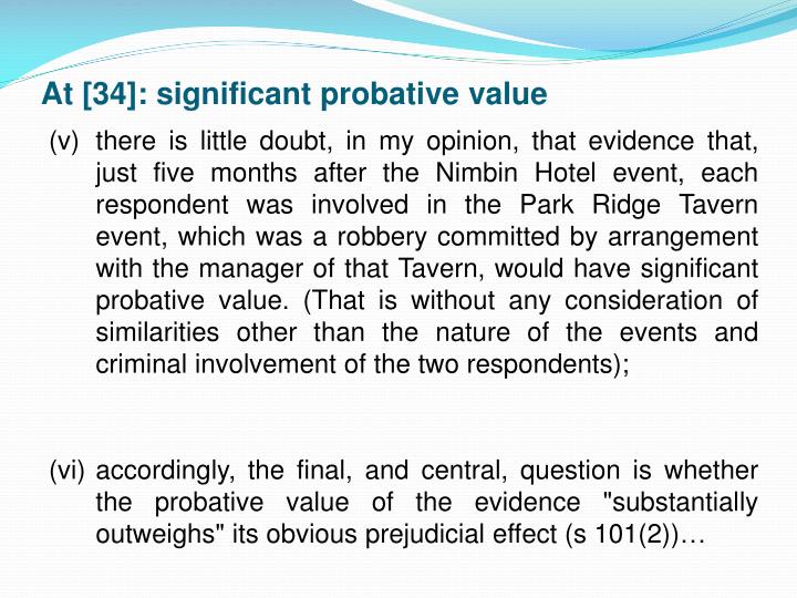 PPT - Tendency and Coincidence Evidence PowerPoint Presentation - ID ...
