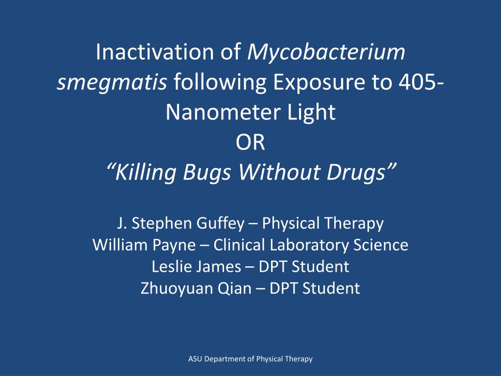 PPT - J. Stephen Guffey – Physical Therapy William Payne – Clinical ...