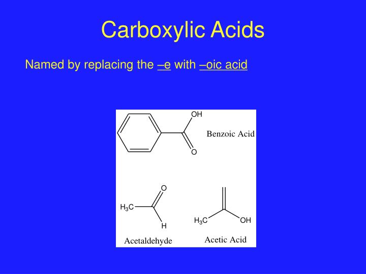 PPT - Aldehydes, Ketones, Carboxylic Acids and Amides PowerPoint ...