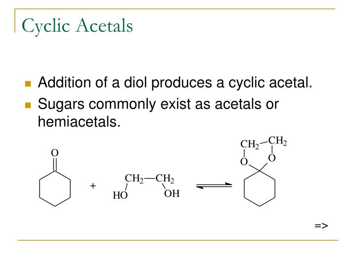PPT - Hemiacetal and Acetal Functional Groups PowerPoint Presentation ...