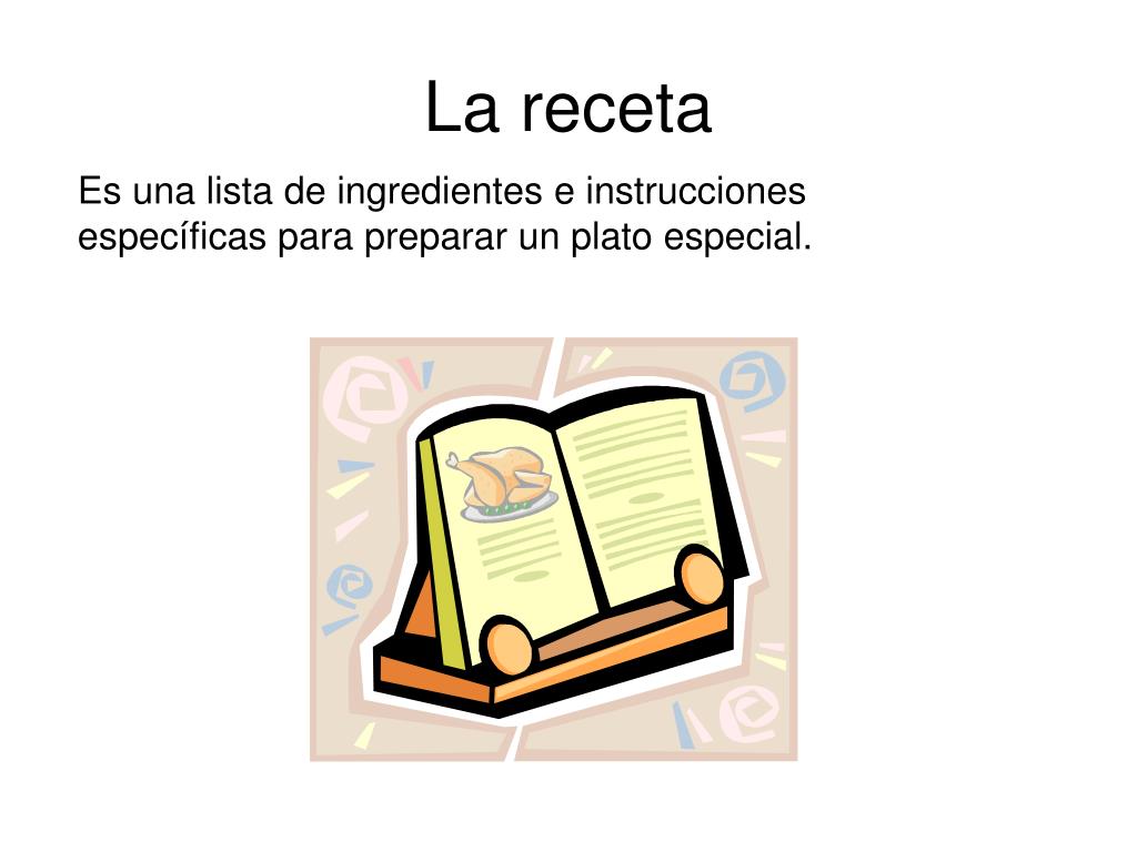PPT - Vocabulario: los ingredientes y la preparaci ón de la comida ...