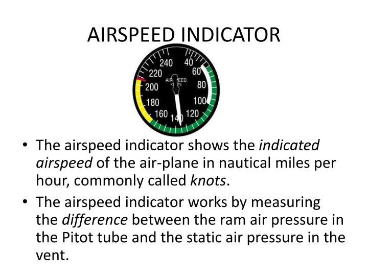 PPT - BASIC INSTRUMENTS FOR FLYING PowerPoint Presentation - ID:2943247