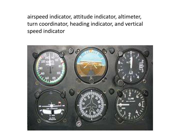 PPT - BASIC INSTRUMENTS FOR FLYING PowerPoint Presentation - ID:2943247