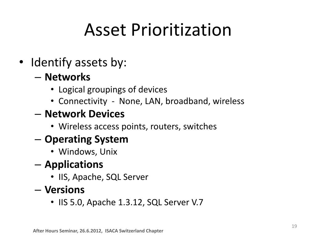 PPT - Samwel Orwa ITILv3, CISA, CISM, CRISC, QualysGuard Certified ...
