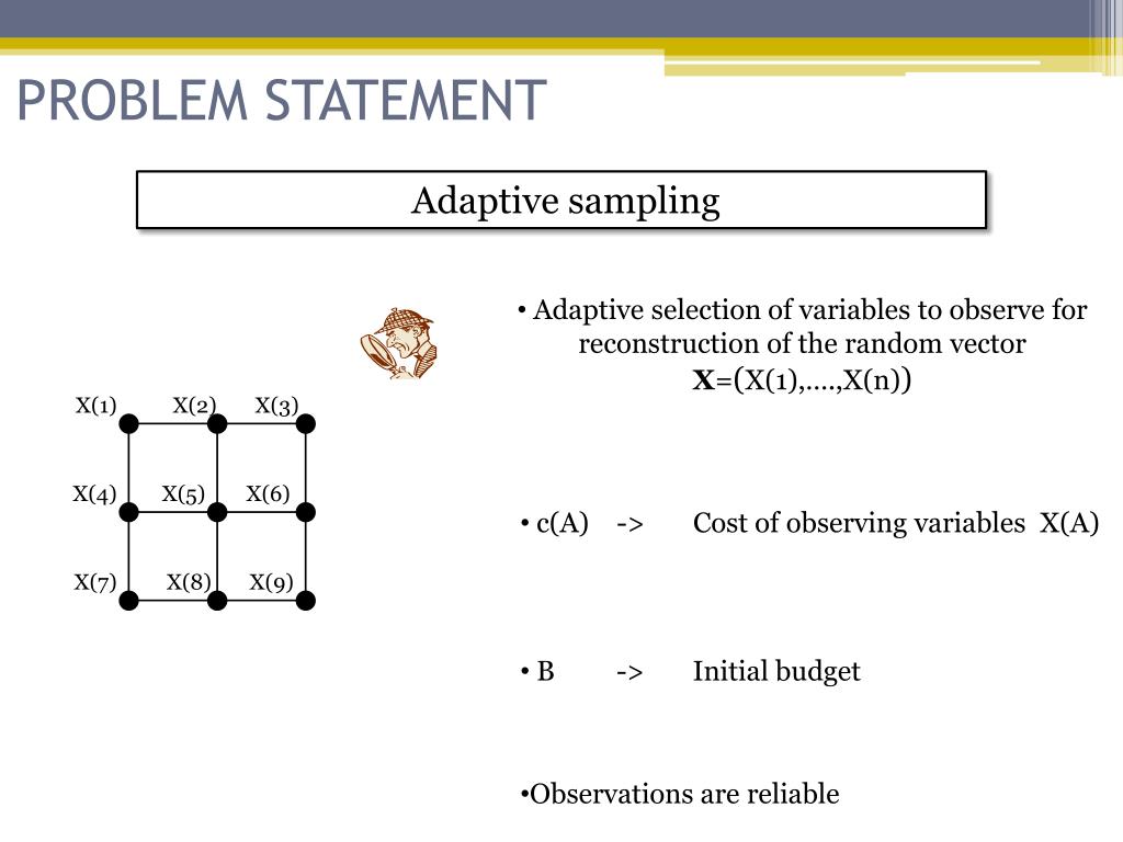 Ppt A Reinforcement Learning Algorithm For Sampling Design In Markov