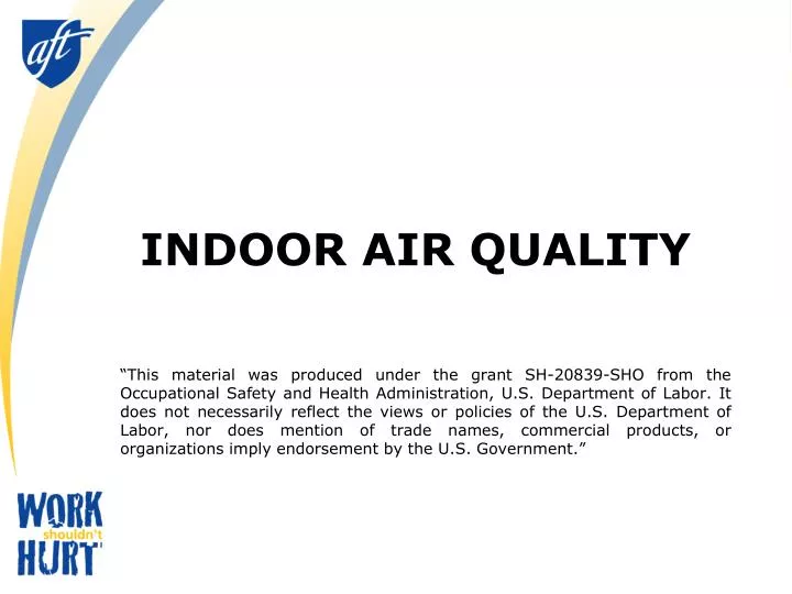 PPT - Indoor air quality PowerPoint Presentation, free download - ID ...